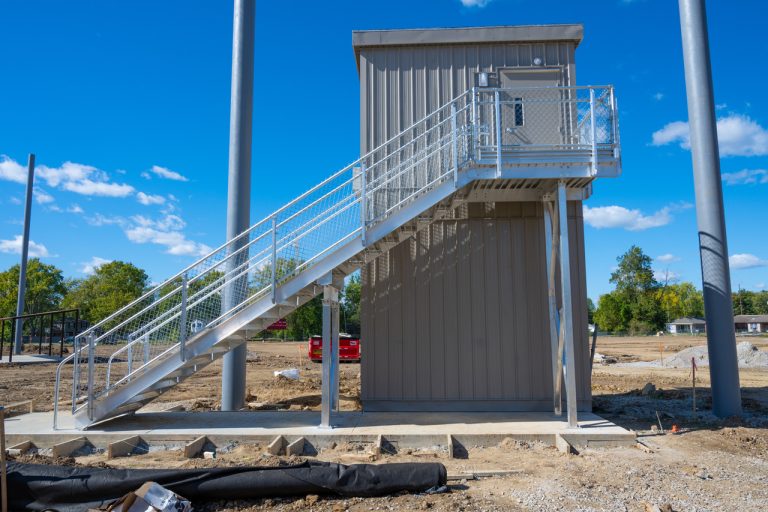 Scecina High School 8×12 Two-Story Press Box – Sightlines Athletic ...